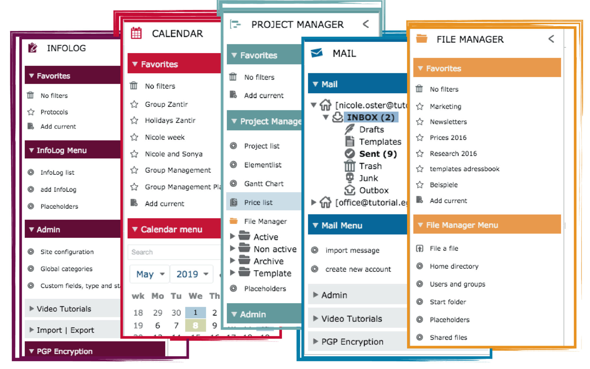 EGroupware Version 19.1 - Functions and advantages
